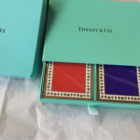 Tiffany & Co. | Other | Tiffany Co Playing Cards | Poshmark